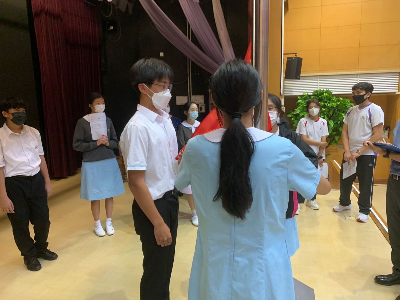 Training Programme for the Flag-raising Ceremony | ECF SAINT TOO CANAAN ...